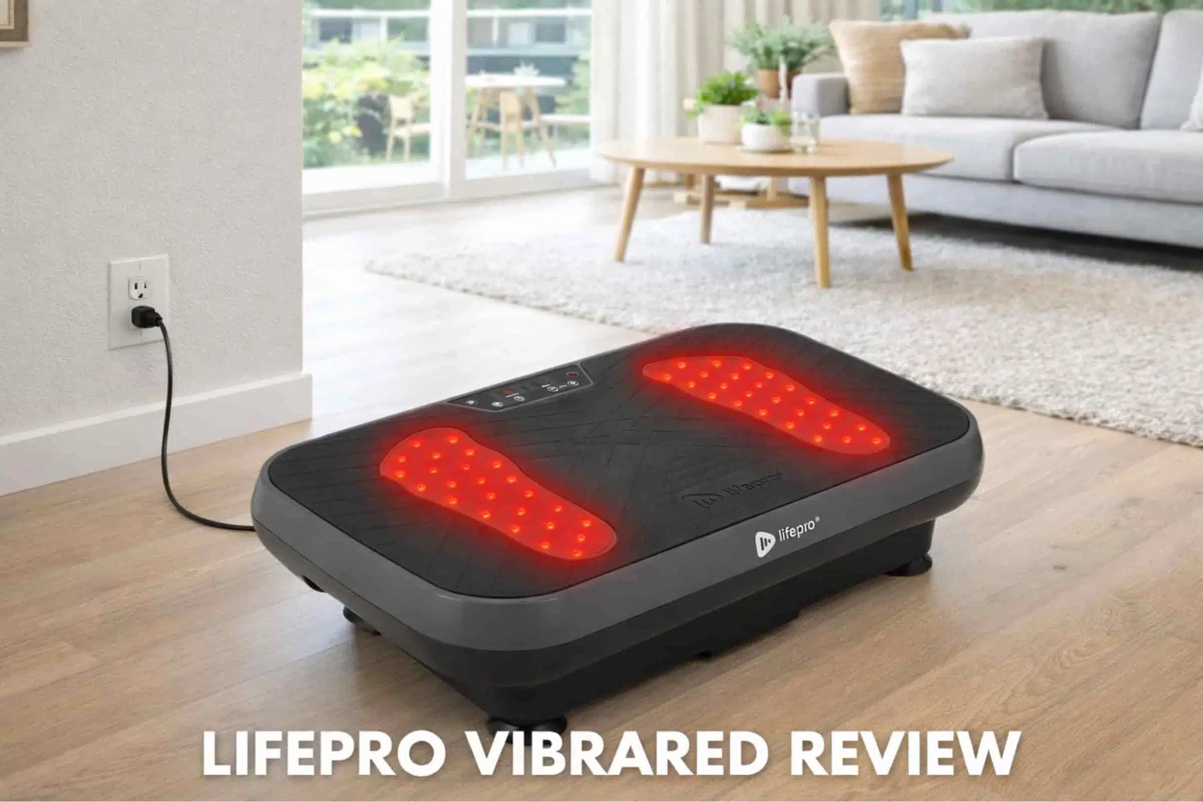 Lifepro VibraRed Vibration Plate Review: RedLight Therapy Combo